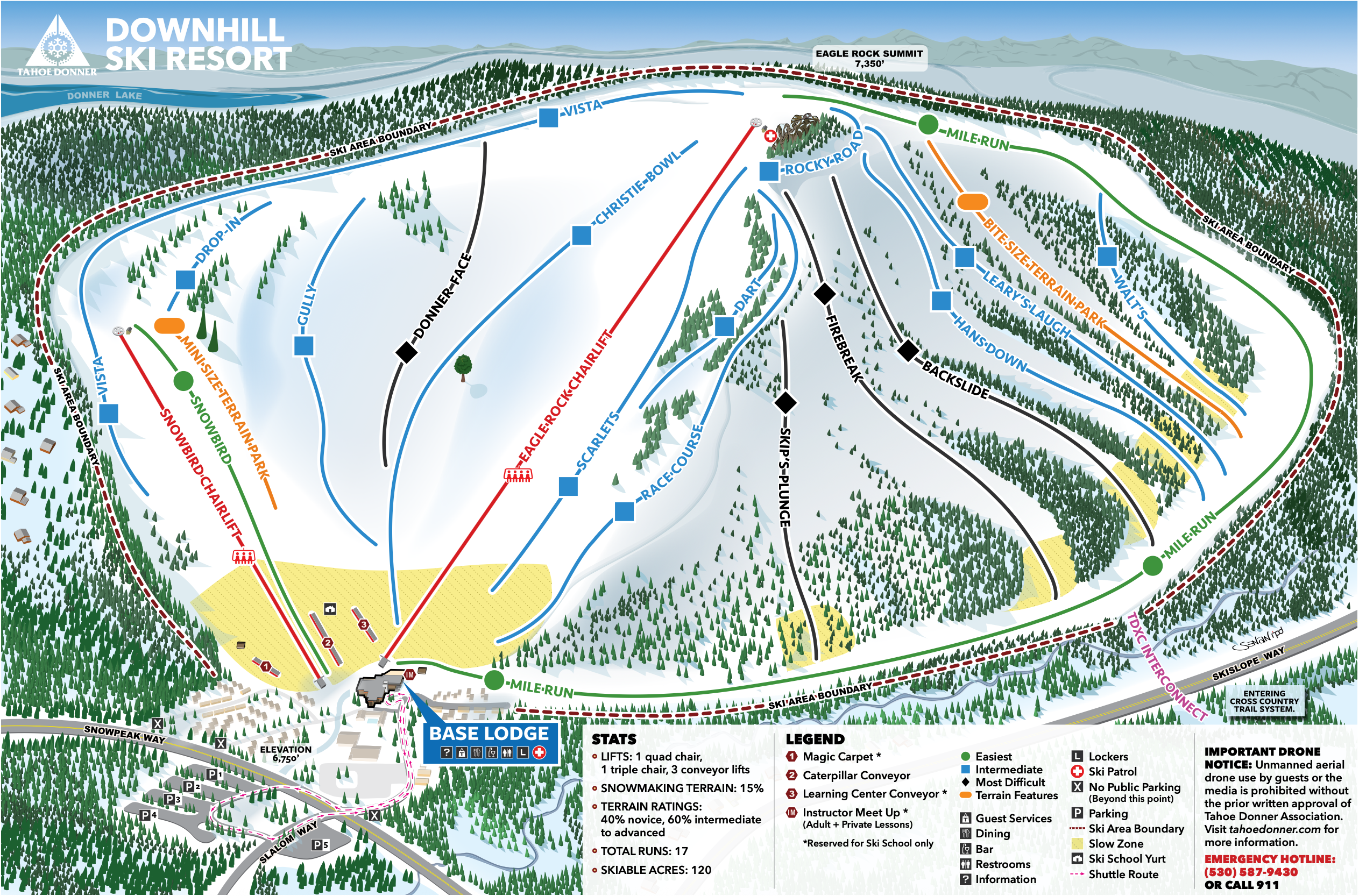 Trail Map | Tahoe Donner